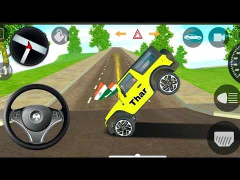 Modified Mahindra Thar Car Games: Indian Cars ( Gadi Wala Game ) Kar Wala Android Gameplay