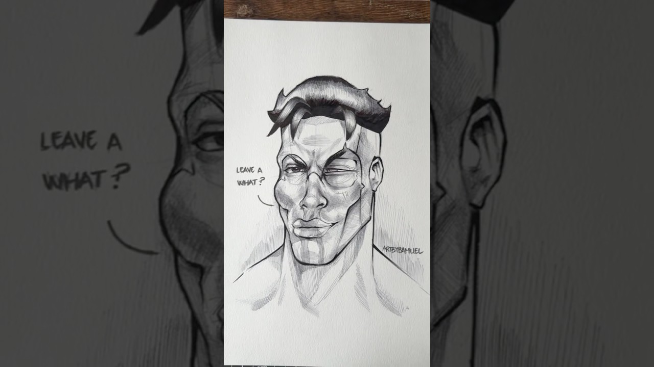 POV: Conquest vs Invincible #my #art #drawing #invincible