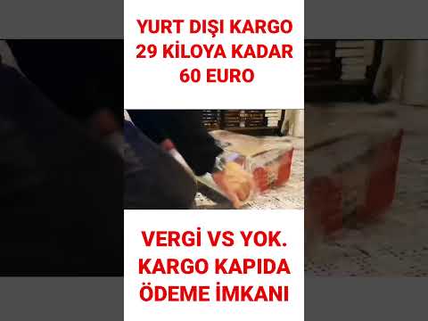 YURT DIŞI VERGİSİZ KARGO