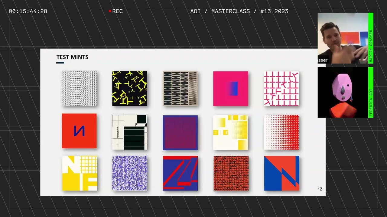 AOI Masterclass | Vera Molnar x Martin Grasser: Themes & Variations