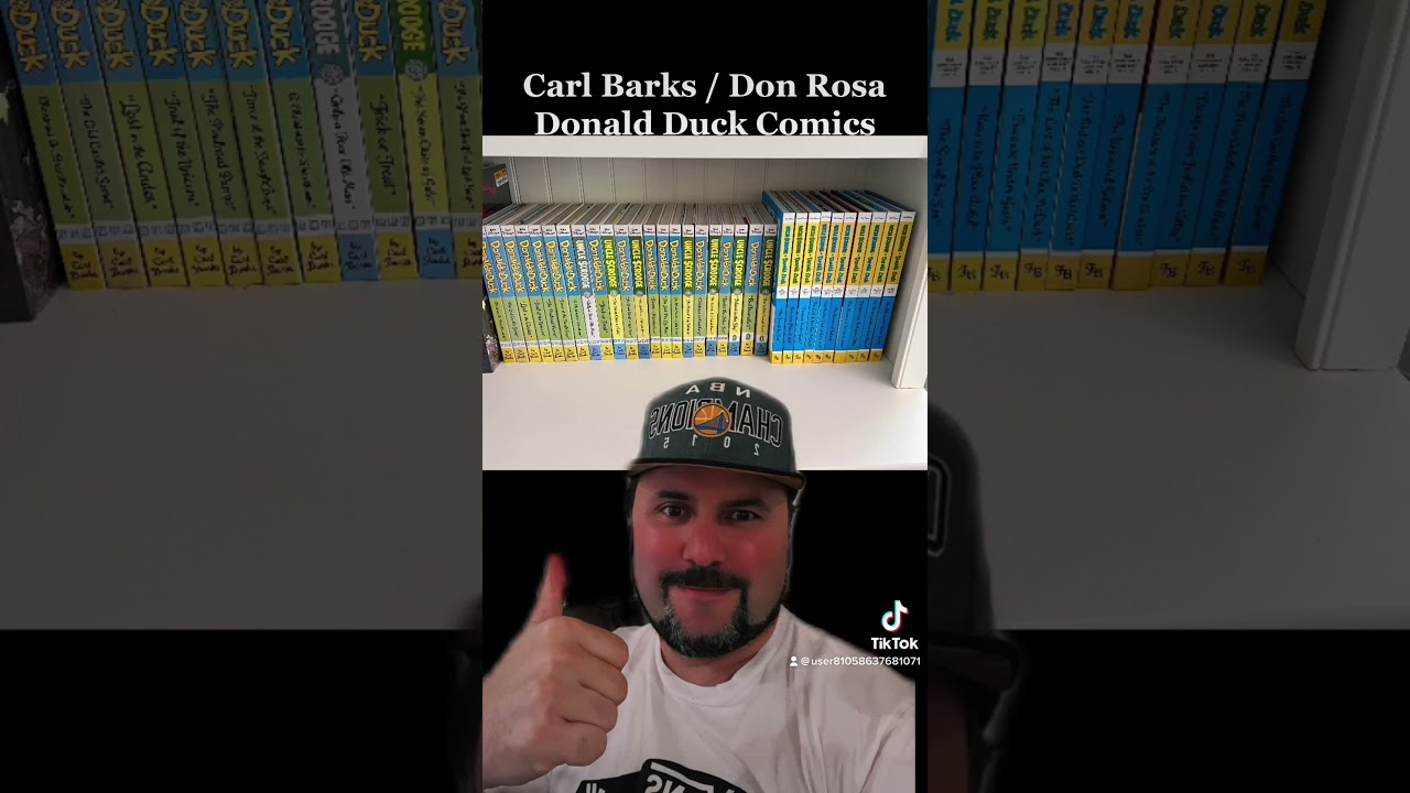 The Complete Carl Barks and Don Rosa Donald Duck collections from fantagrpahics #shorts