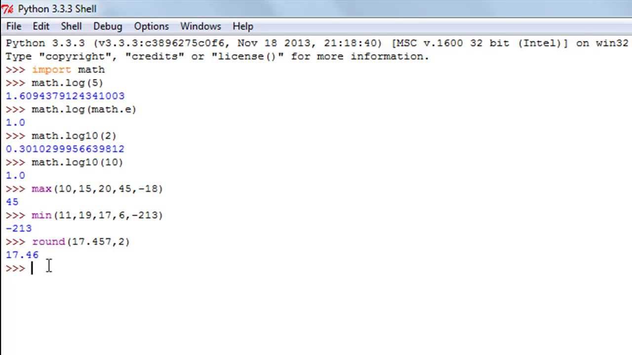 Python Programming Tutorial - 24: Numeric Functions (Part-2)