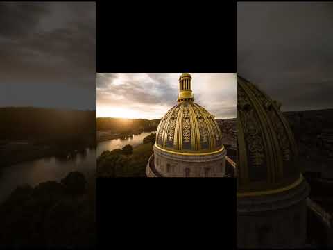 Stunning Views of the West Virginia Capitol Building #westvirginia #capitol
