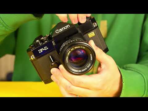 Canon F1 Review - Manual user - tutorial - vintage film camera 2024