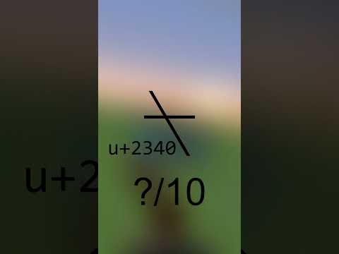 Rating Unicode Characters | Part 9