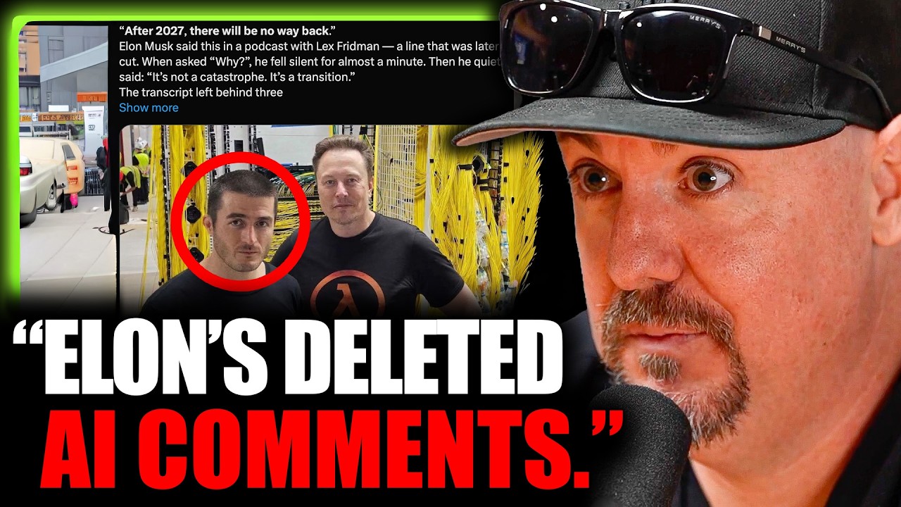 The Elon Musk & Lex Fridman AI Apocalypse Conversation that was Quietly Deleted | Clint Russell