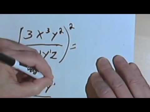 Exponents and Parentheses worksheet - bc