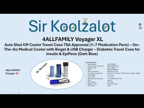 Medicine Cooler Testing: 4ALLFAMILY Voyager XL