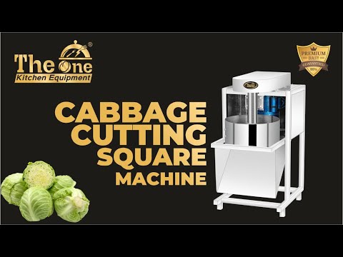 Gobi Manchurian Cabbage Cutting Machine - Gobi Manchurian Cutting ...