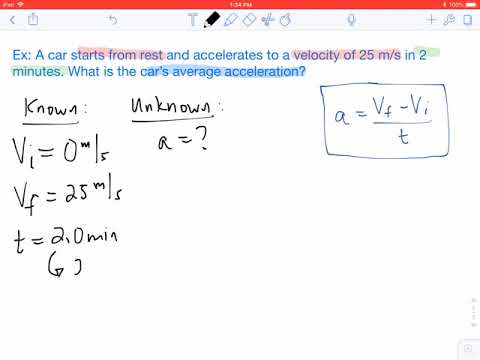 How to Solve for Acceleration (Easy)