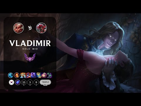 Vladimir Mid vs Katarina - KR Master Patch 13.8