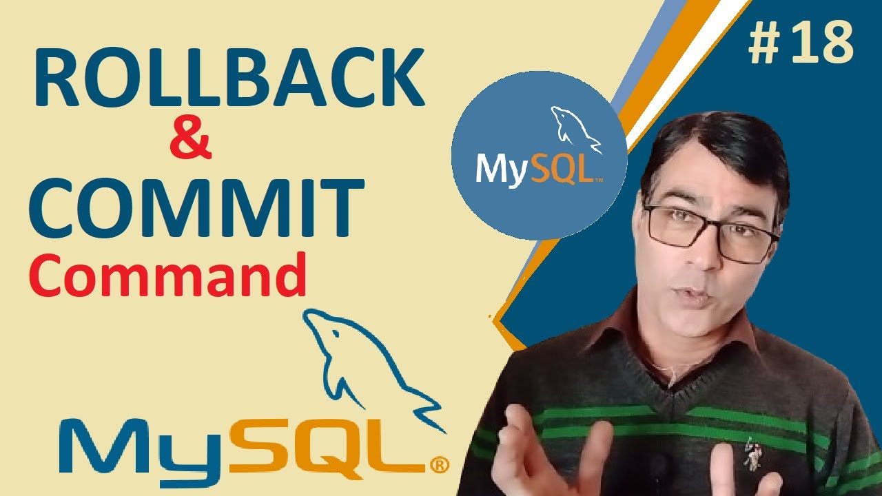 MySQL COMMIT & ROLLBACK Command | PHP tutorial for beginners - 111 | MySQL in PHP