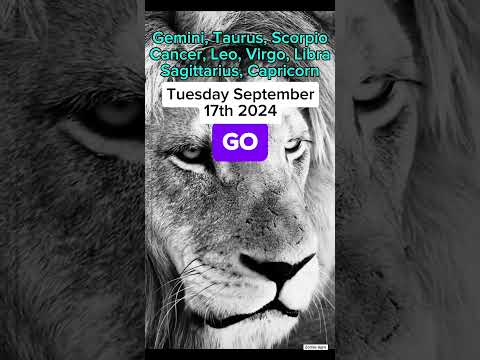 Be Careful Tuesday Sep 17 2024 - Zodiac Insights