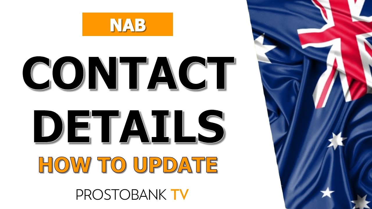 How do I change my NAB details: address, SMS security number