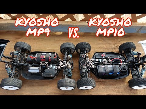 KYOSHO MP9 VS KYOSHO MP10 ELECTRIC CONVERSION