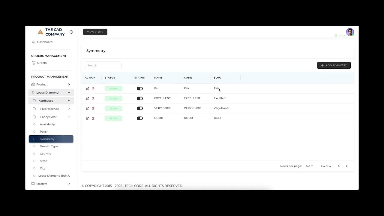 Symmetry Tools | TCC Platform