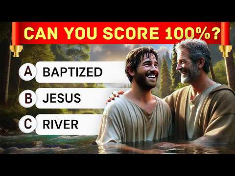 Matthew BIBLE QUIZ Chapters 1-3 | 45 Questions with 3 Levels EASY, MEDIUM, HARD
