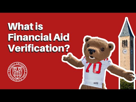 What is Financial Aid Verification?