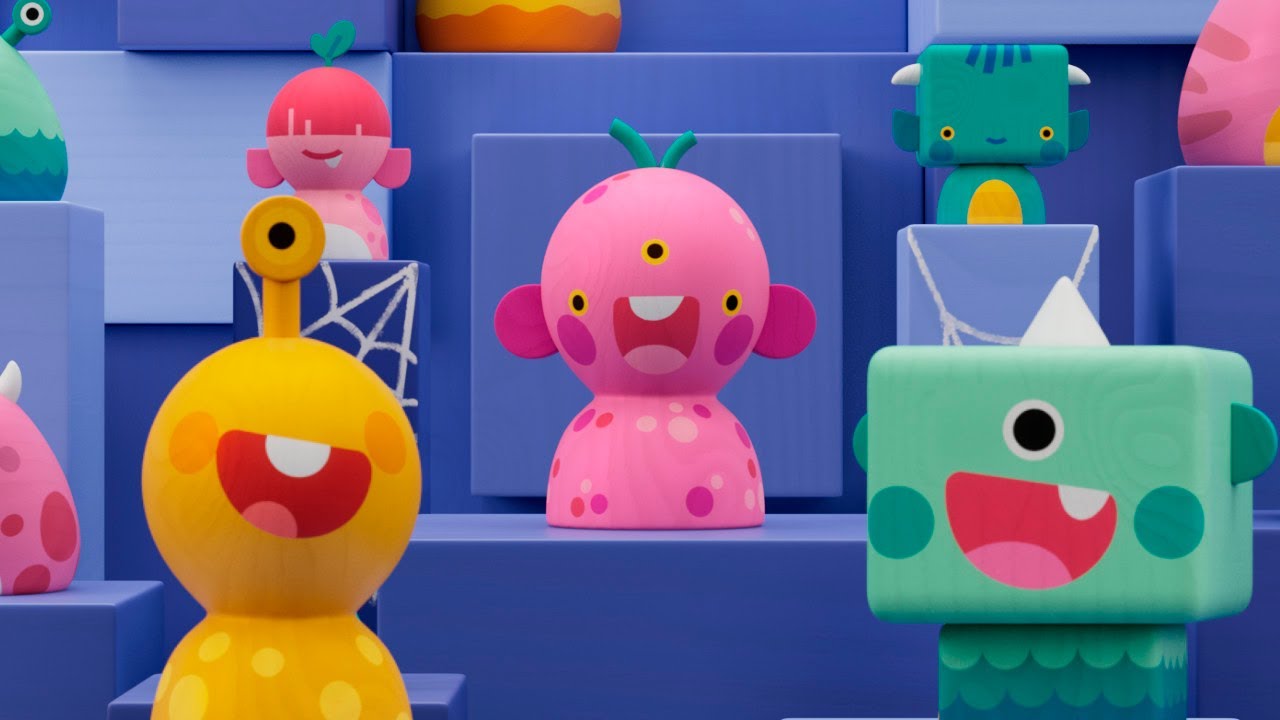 Aprendemos a Contar con los Monstruos ¡Boo! 👻 Canciones Infantiles 🌈 Pim Pam Pino