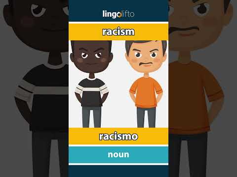 🇬🇧🇪🇸 racism - racismo : vocabulary builder : learn English : aprendamos inglés