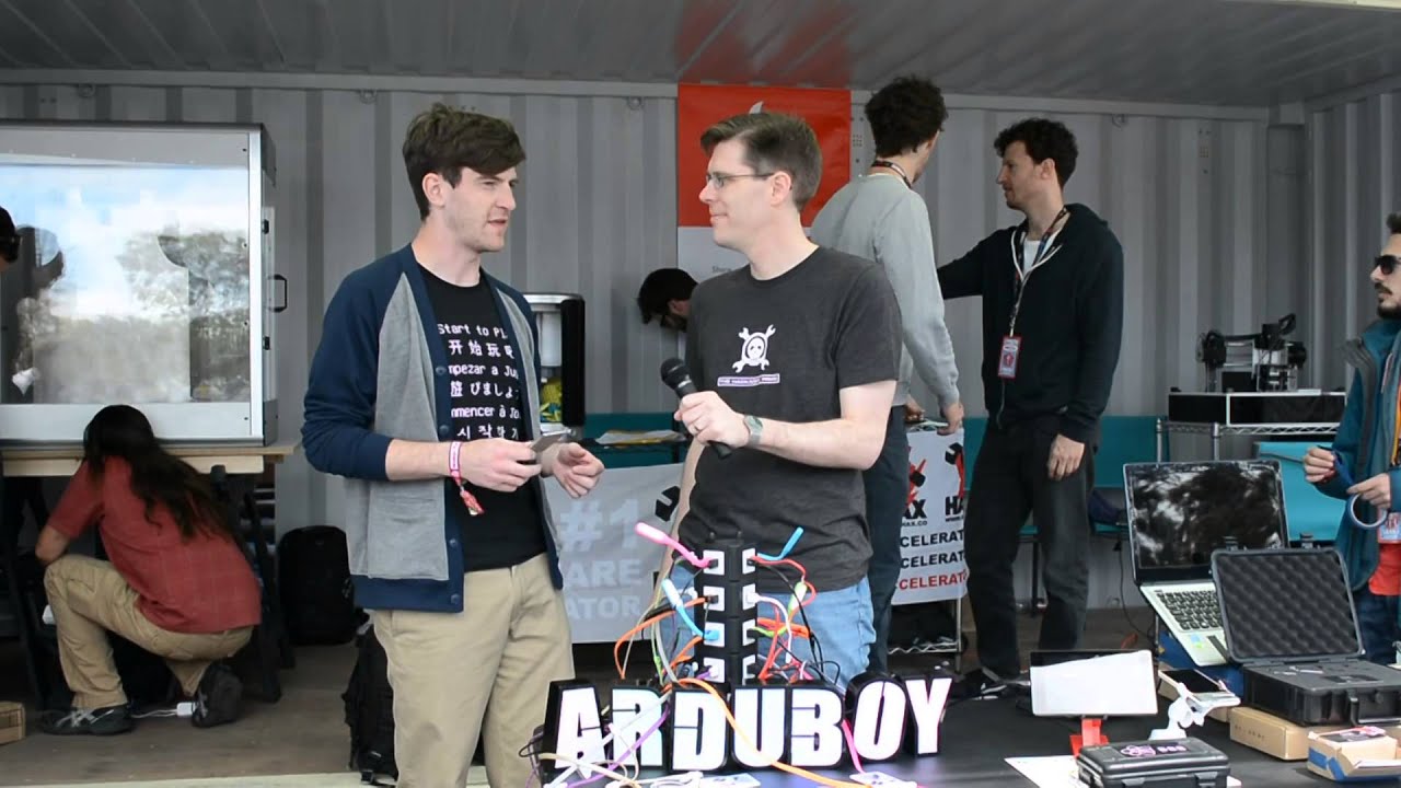 Arduboy shown at 2015 Bay Area Maker Faire