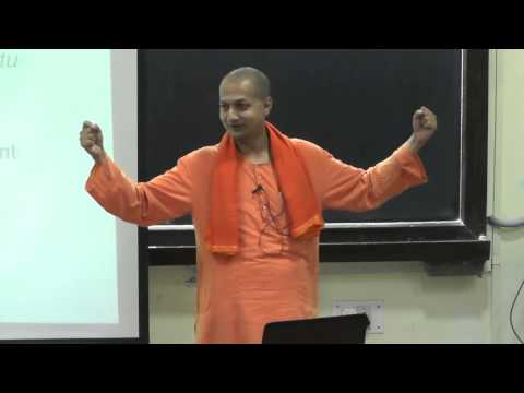 Swami Sarvapriyananda at IITK: Defining God, based on Taittiriya Upanishad