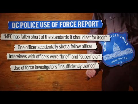Report on DC Police Investigations Into Deadly Use of Force Finds ‘Serious Lapses, Weaknesses'
