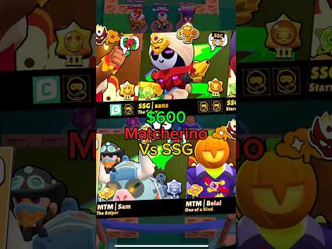 $600 Matcherino vs SSG we still loose #brawlstars #esports #gaming #matcherino #fyp