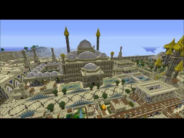 Djamila, eastern city. (Timelapse) Minecraft Map