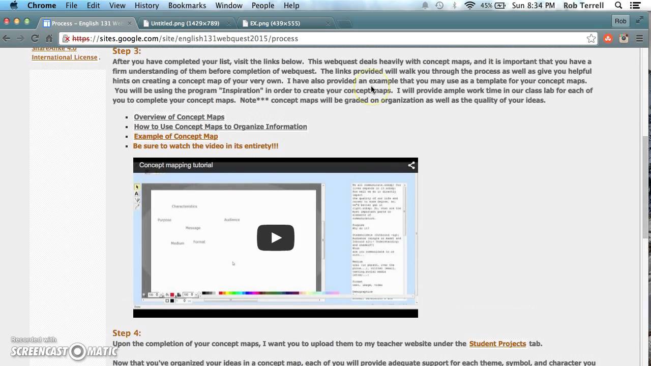 English 131 WebQuest Tutorial