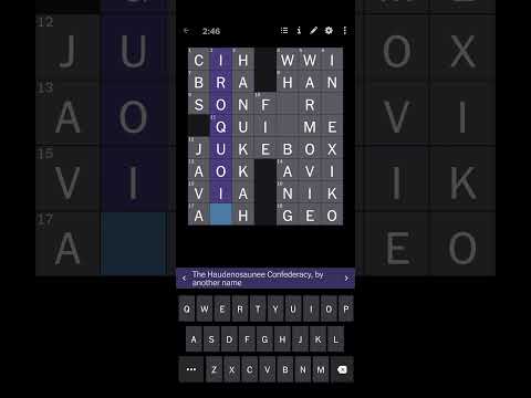 NYT Mini Crossword solved! 📝June 14, 2025 #crossword #puzzle #nytimes #nytgames #nytcrossword