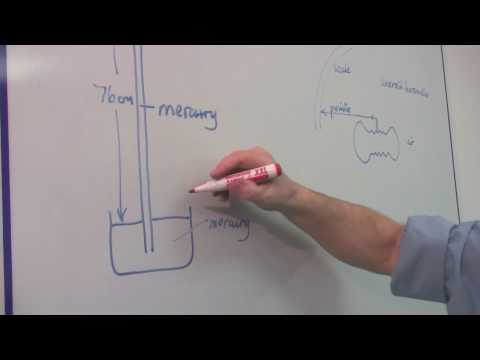 Physics Help : How Is Barometric Pressure Measured?