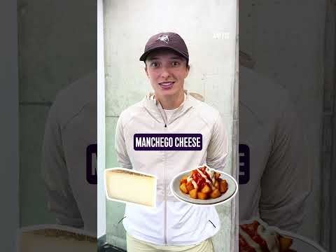 What would you choose? 🍽️ #WTA #IgaSwiatek #MMOPEN