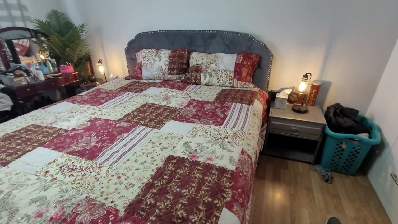 Yvooxny King Quilt Set Quilted Bedspread