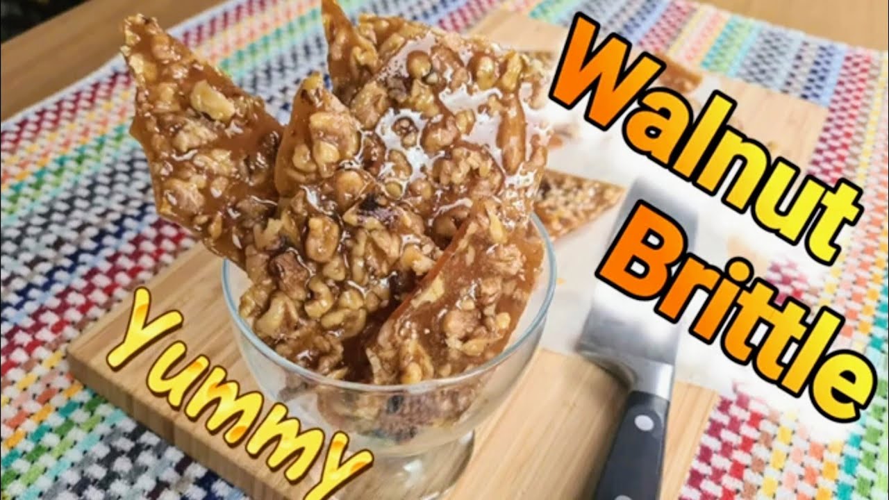 The Tastiest Walnut Brittle...