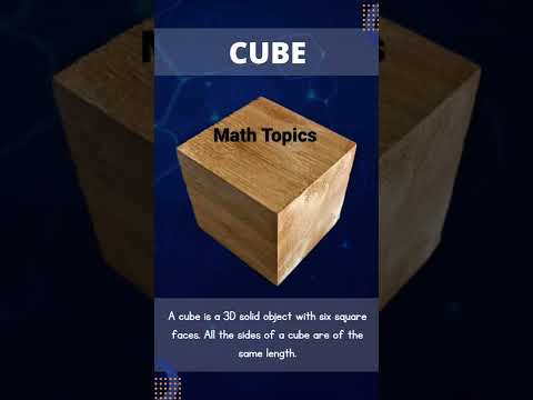 Cube Definition.