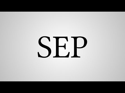 What Does "SEP" Stand For?