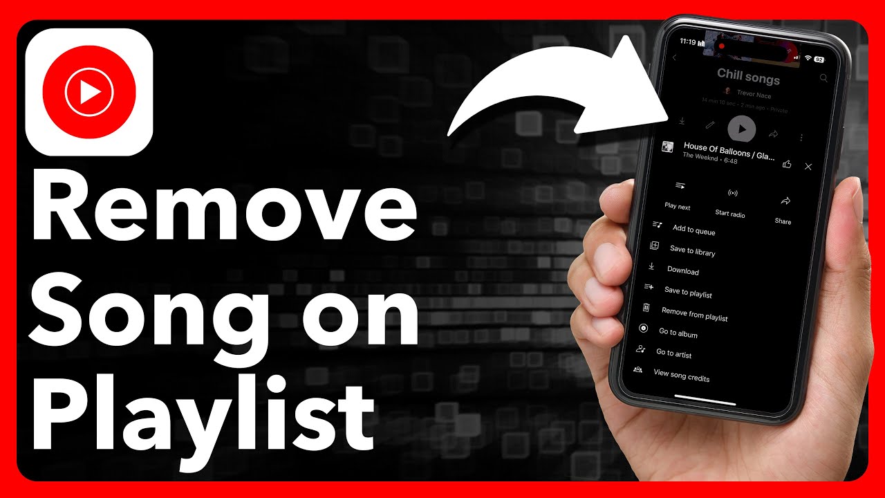 How To Remove Songs From YouTube Music Playlist