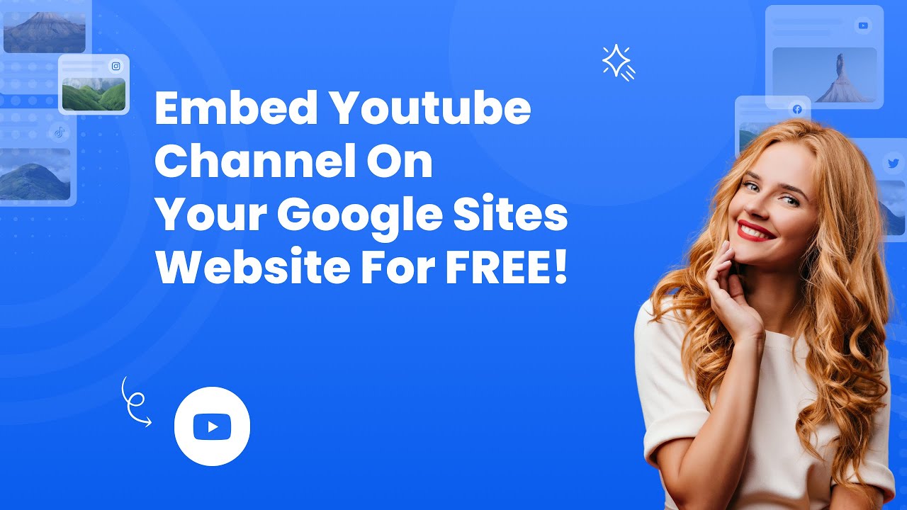 How to embed YouTube Channel on your Google Sites website for FREE?