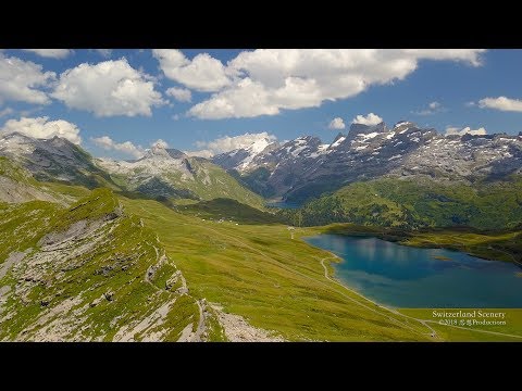 4K Bonistock Melchsee-Frutt Obwalden SWITZERLANDアルプス山脈