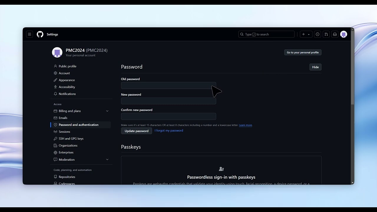 How to Change Your GitHub Password - Easy Step-by-Step Tutorial