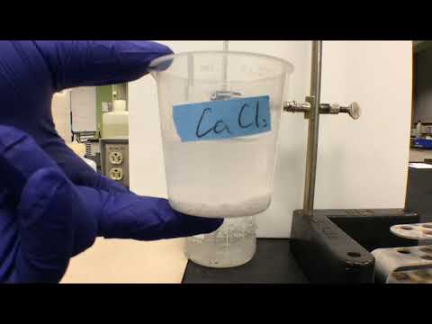 Solute Two: Calcium Chloride dihydrate