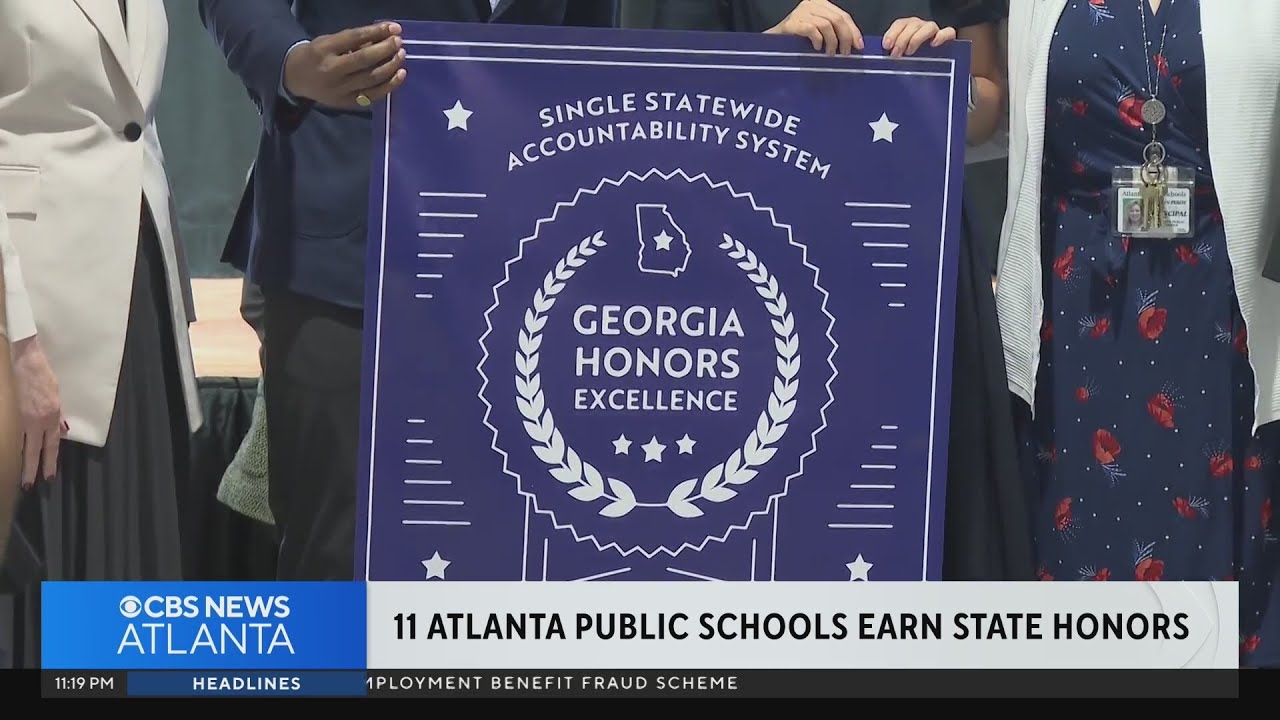 11 Atlanta Public Schools earn state awards for academic excellence