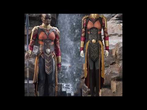 Avengers Infinity War Black Panther Okoye Cosplay Costumes from cosjj.com