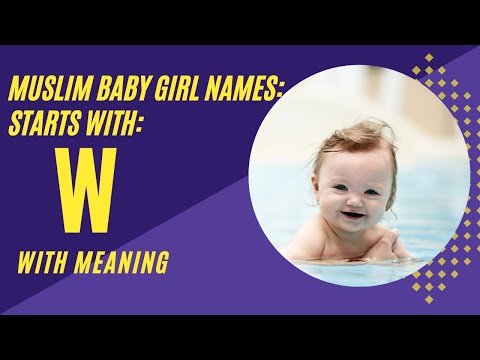 Muslim Girl Names Starting with W | Unique Islamic Girl Name Start With W | ladkiyon ke Naam W say