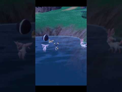 Eeveelutions playing ball 3 | Pokemon Scarlet and Violet
