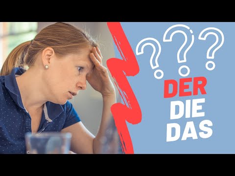 1. dio: muški rod (maskulin) - DER - Rod imenica u njemačkom jeziku DER, DIE ili DAS???