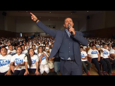 WWE hosts a Be a STAR rally at James Madison Middle School in Los Angeles