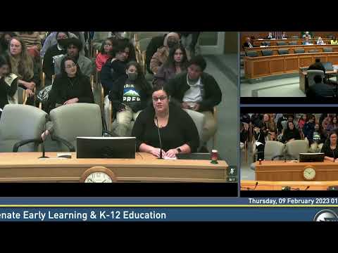 Brooke Brown Intro to Senate Early Learning + K12