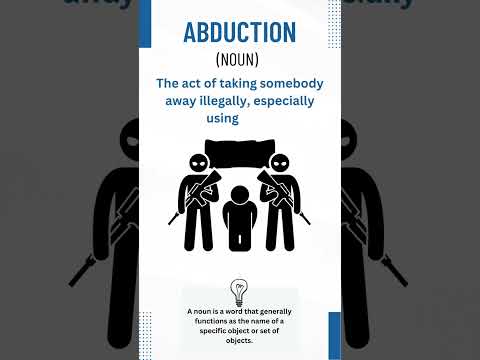 Abduction | Oxford English Dictionary #shorts